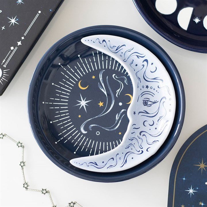 Blue Moon Stacking Trinket Dish – Magickal Moon Direct
